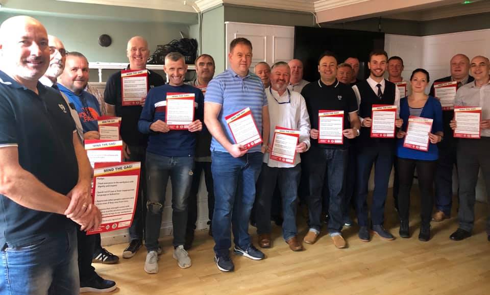 2019: Mind the Gag Workplace Pledge