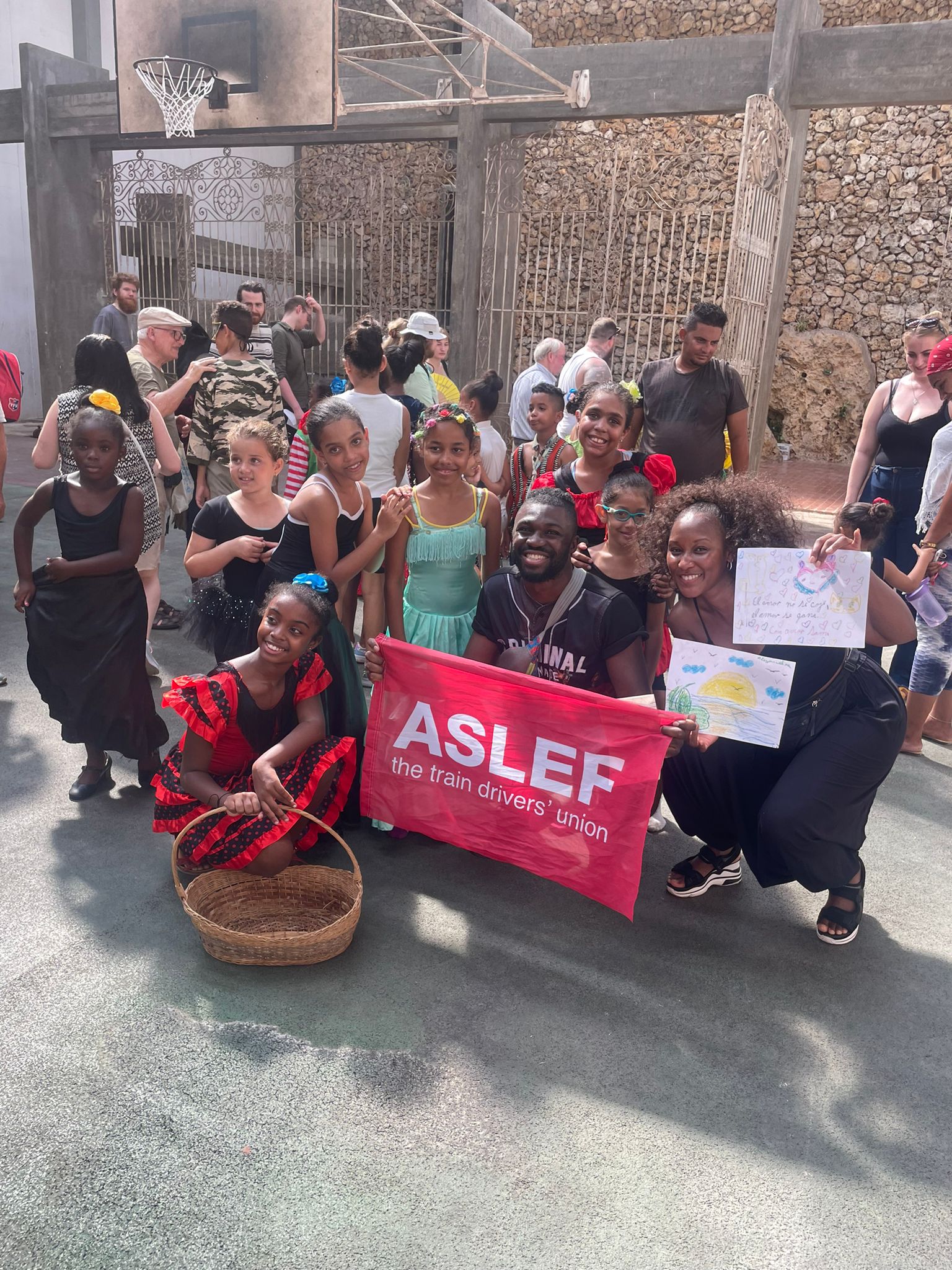 2023: A delegation of ASLEF Young Members visits Cuba